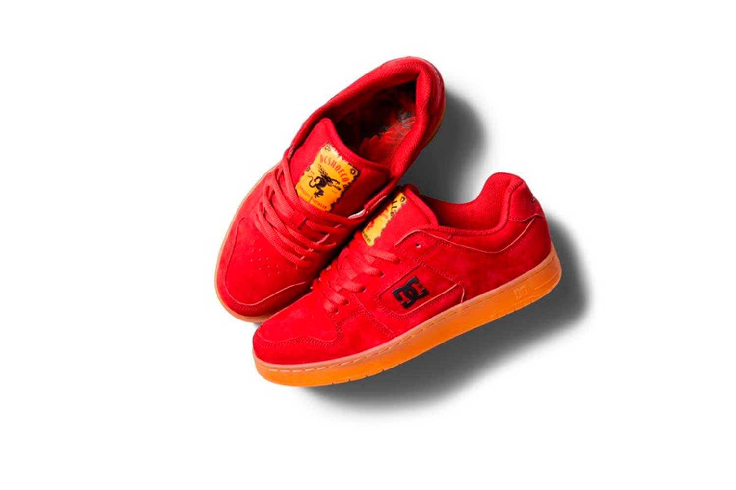 Collab Fireball x DC Shoes traz tênis de skate na “Red Hot Edition ...