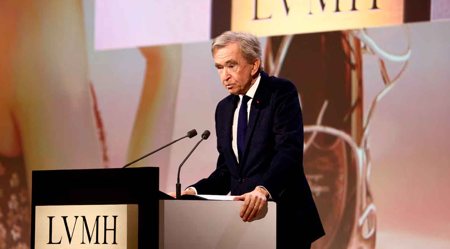 Bernard Arnault amplia participação acionária na LVMH - CHNews